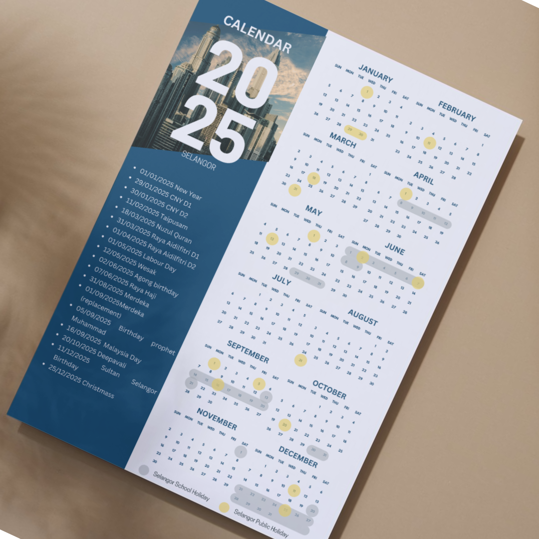2025 Program Planner Calendar – OrkedLab